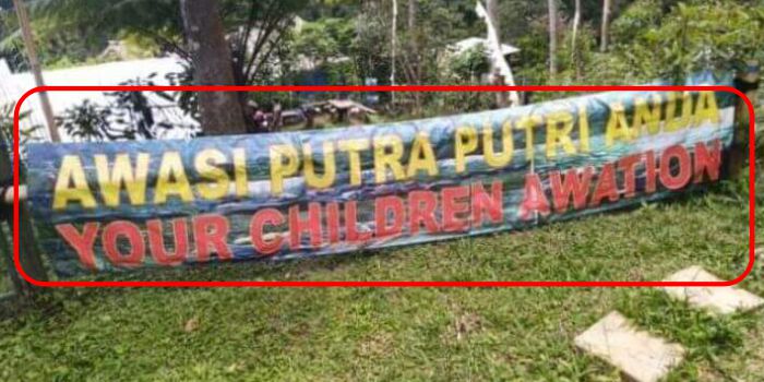 Spanduk Lucu Ini Sukses Bikin Netizen Nahan Buat Ketawa - Yuri Adrian
